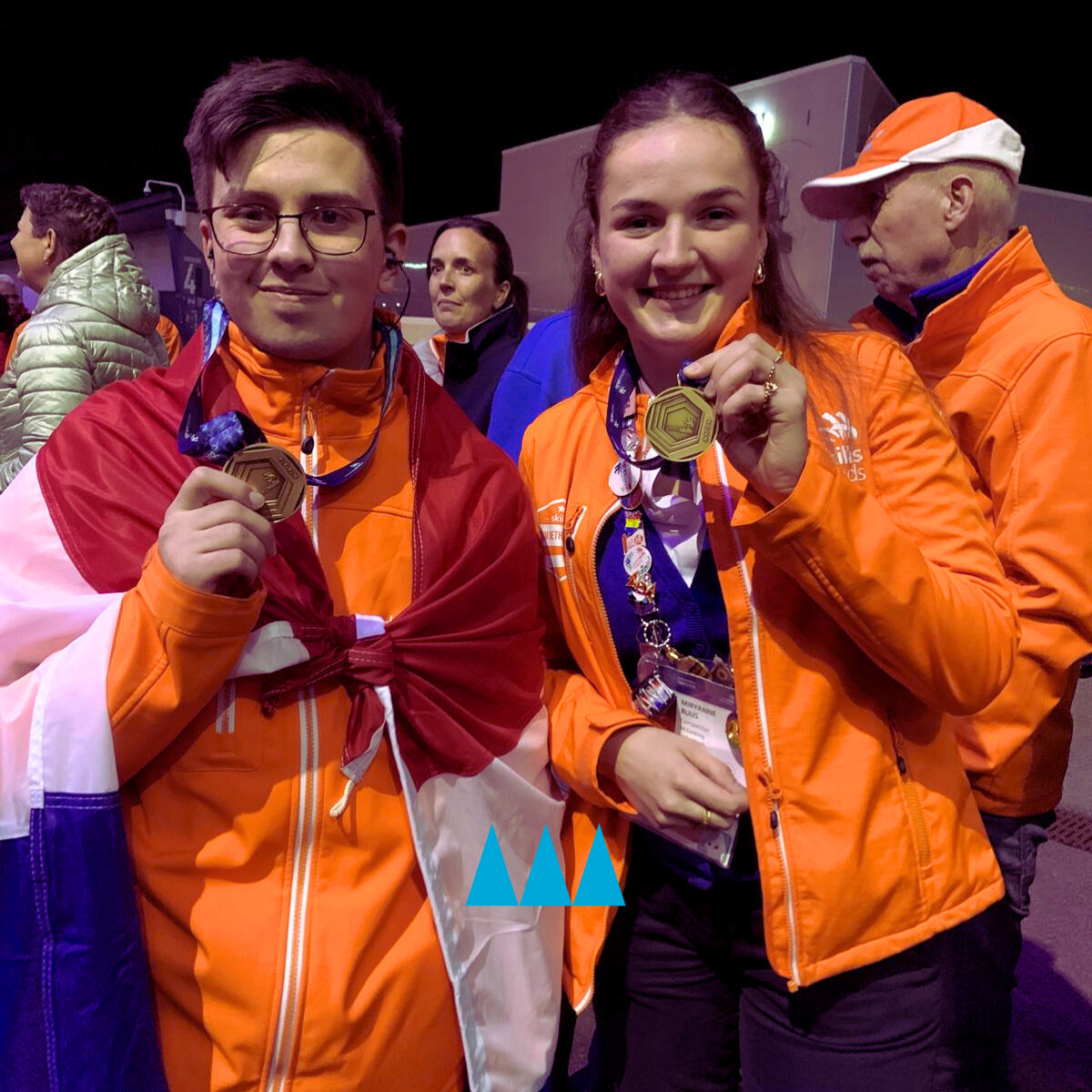 KW1C-studenten Justin en Miryanne schitteren op World Skills in Lyon ...